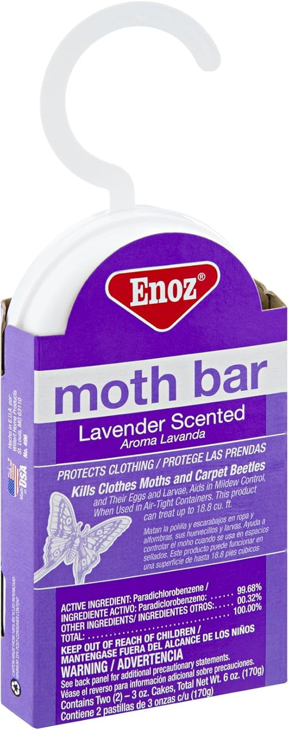 6OZ Moth Bar/Hanger - pack of 3 - Walmart.com