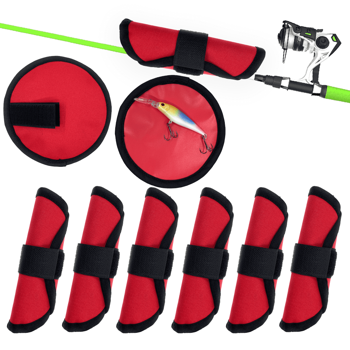 6PACK Fishing Lure Cover Lure Protectors Ensuring the safety of ...