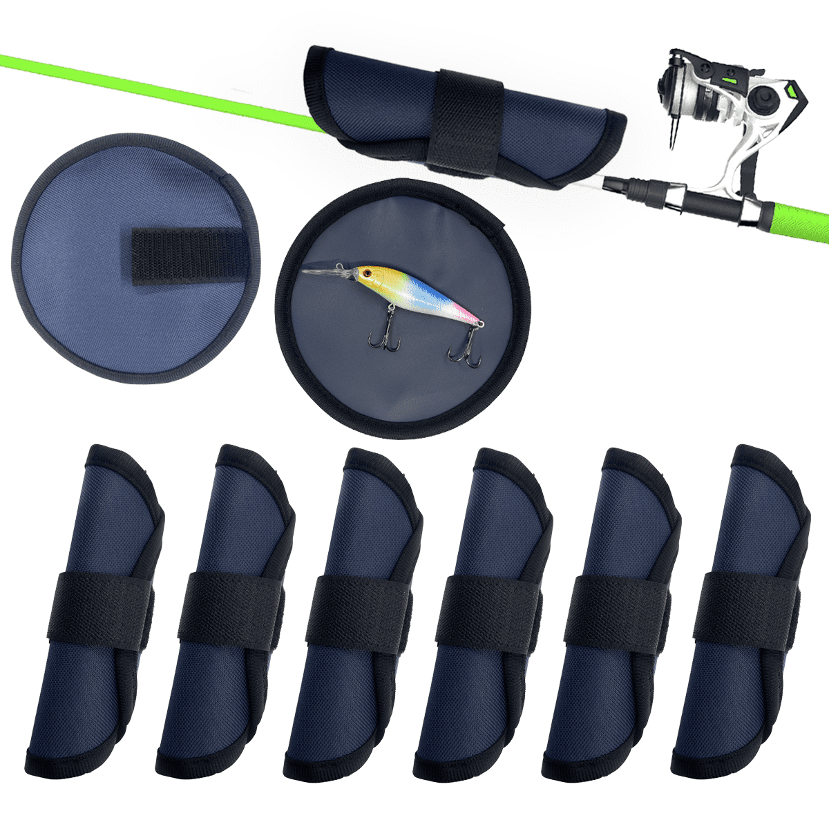 6PACK Fishing Lure Cover Lure Protectors Ensuring the safety of ...