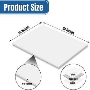 Half Poster Board Size