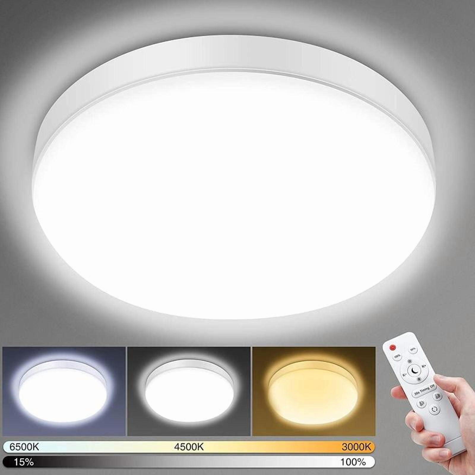 6PACK embedded ceiling light 9inch 24W 2400LM flat panel Led ceiling ...