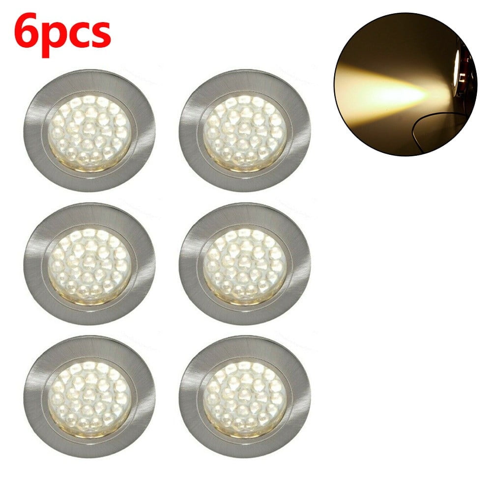 6PC 12V Led Ttouch Sensitive On Off Light Boat Caravan Motorhome Warm ...
