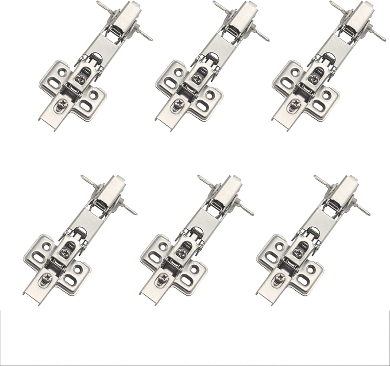 6PC 165° Quiet Soft Close Cabinet Hinges, Cabinet Hinges Rustproof and ...