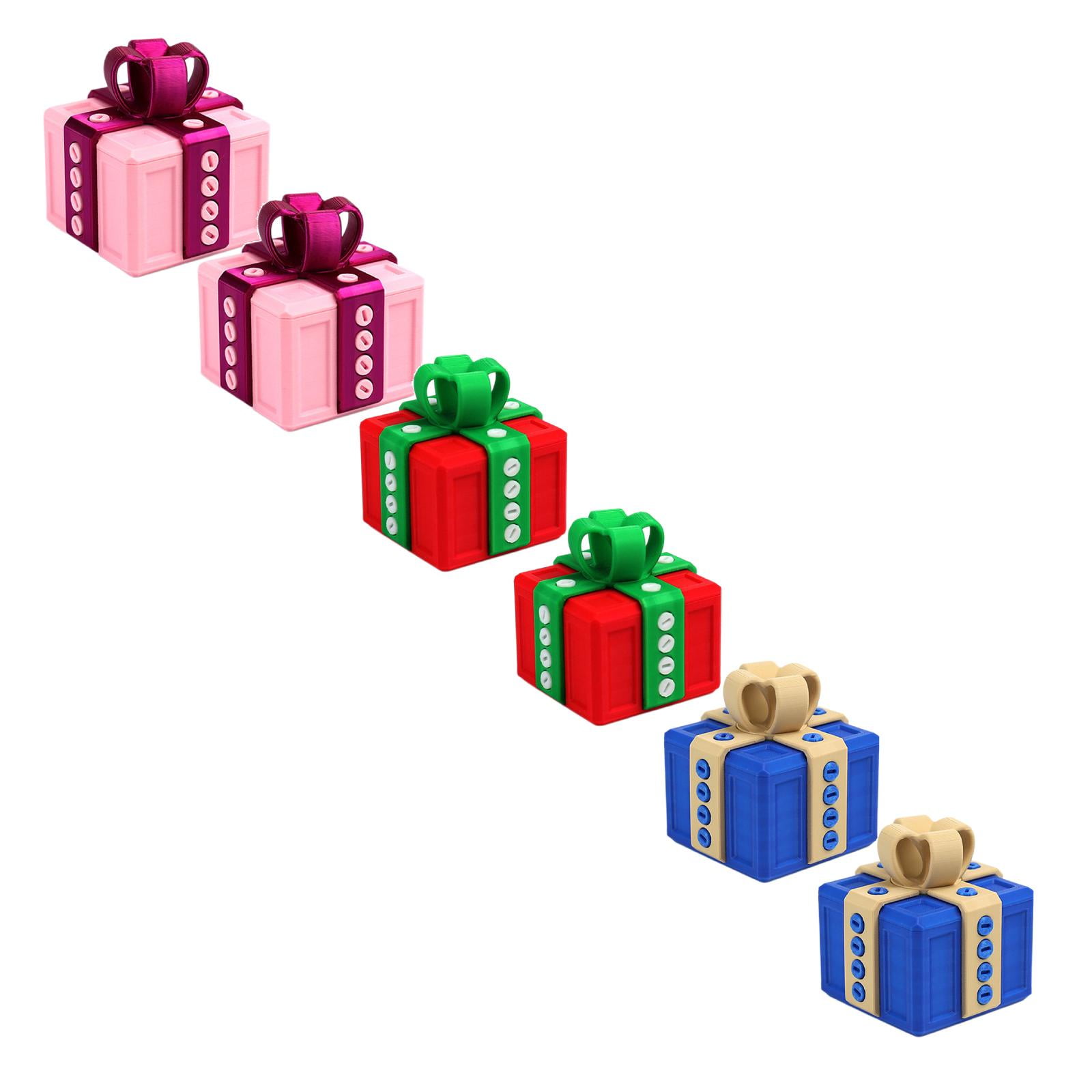 6PC Christmas Surprise Boxes,Funny Gifts,Small Boxes for Gifts,Take ...