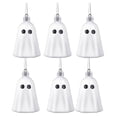6PC Eerie Shadowy Halloween Spooky Fabric Hanging Prop, Outdoor Porch ...