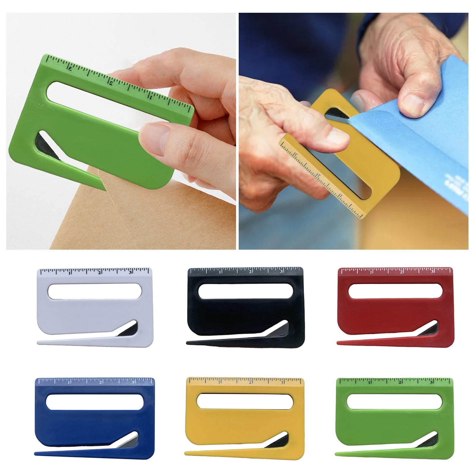 6PC Envelope Letter Opener Slitter Mail Opener Tool Package Opener ...