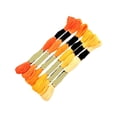 6PC Home decor living room Gradient Embroidery 8 M 6 Color Embroider ...