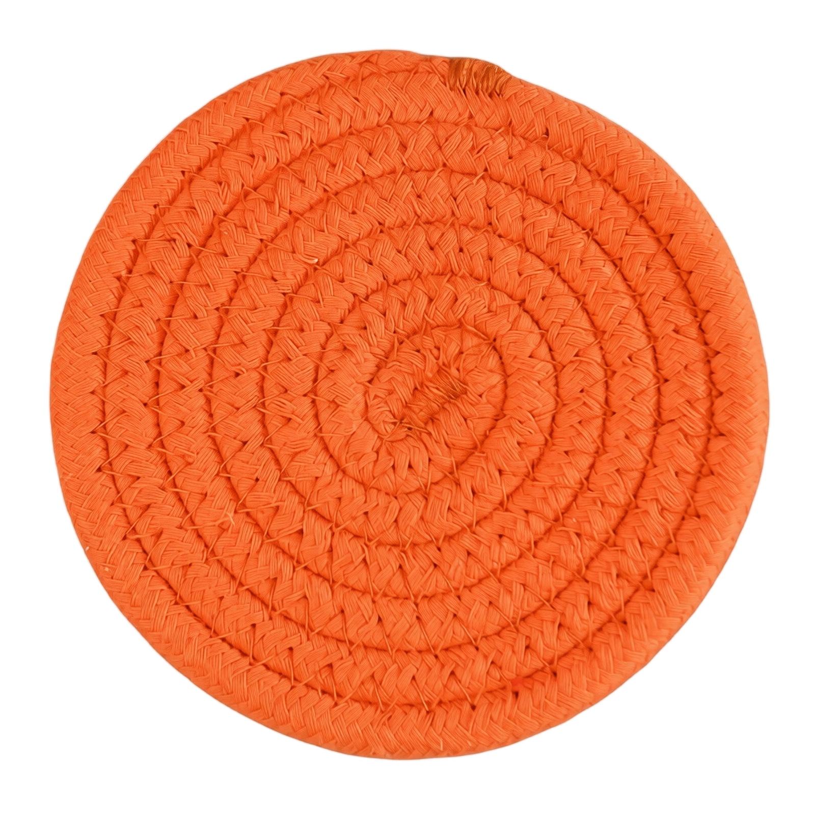 6PC I Minibee Round Woven Coasters 4.33 Inch Heat Resistant for Kitchen ...