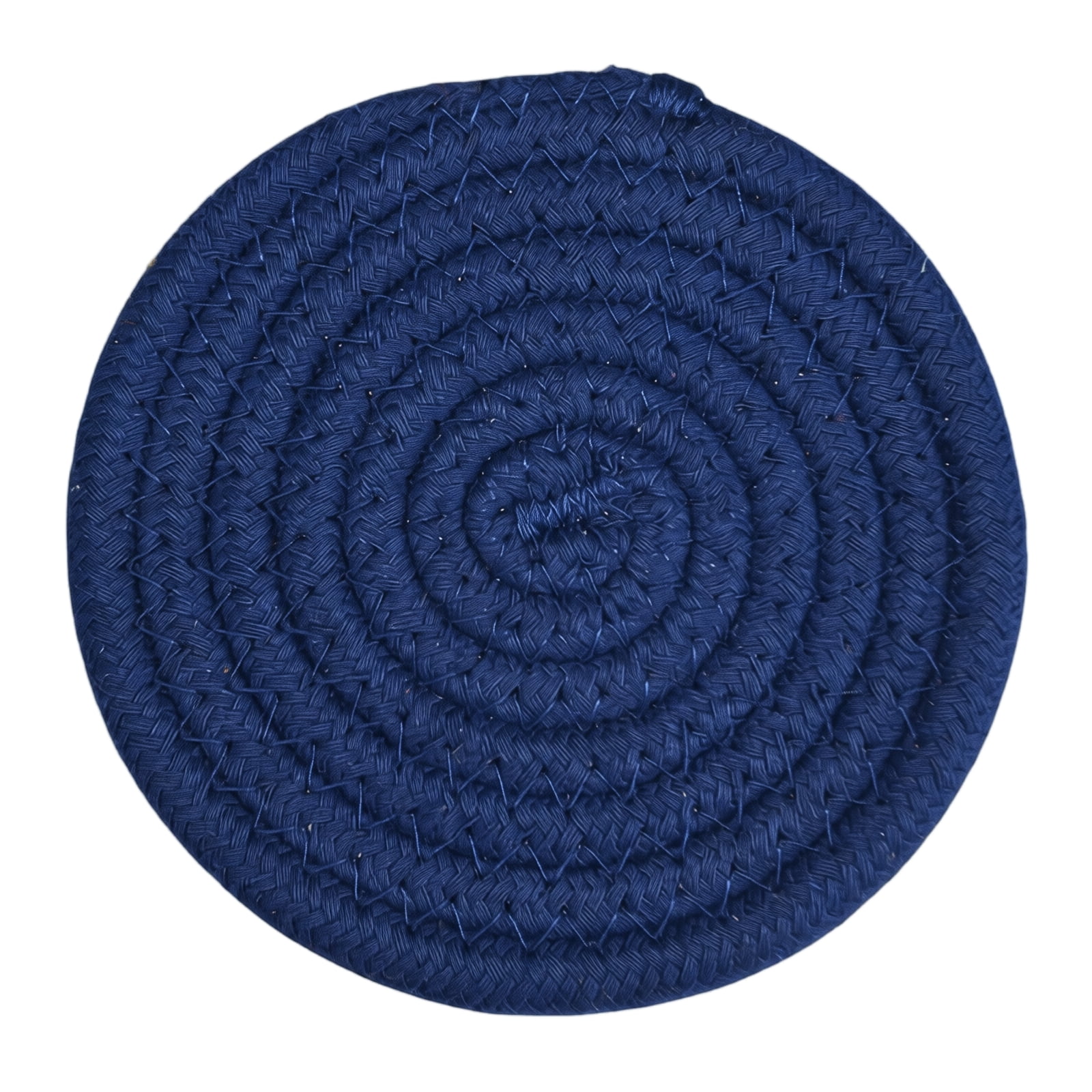 6PC L Minibee Round Woven Coasters 4.33 Inch Heat Resistant for Kitchen ...