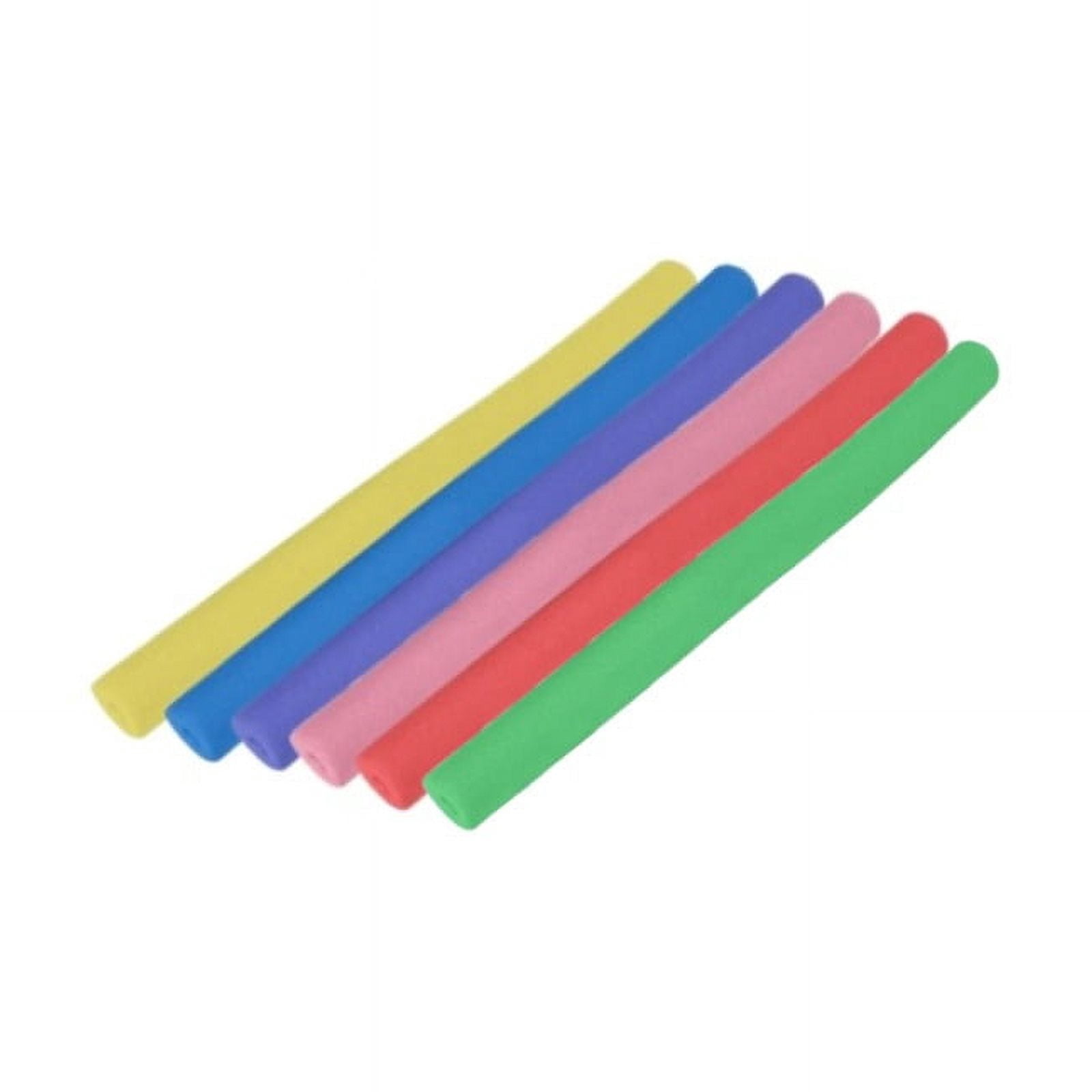 6PC Pool Noodle 59 Inch Hollow Foam Swim Noodles Bright Colorful Foam ...