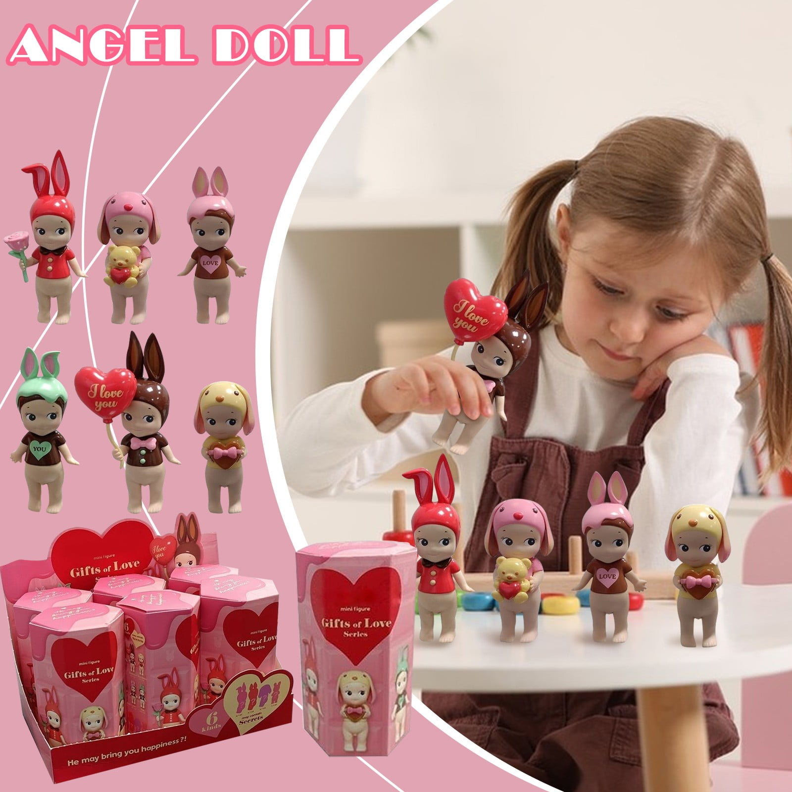 Customer reviews for 6PC Sonny Angel Babies Sonny Angels Figure Hipper ...
