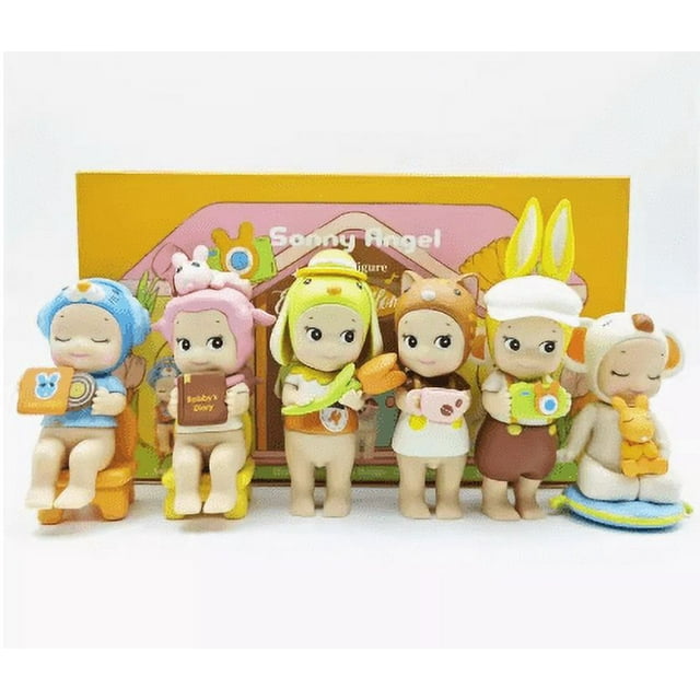 6PC Sonny Angels Figure Hipper Easter Sonny Angel Babies Limited Sonny ...