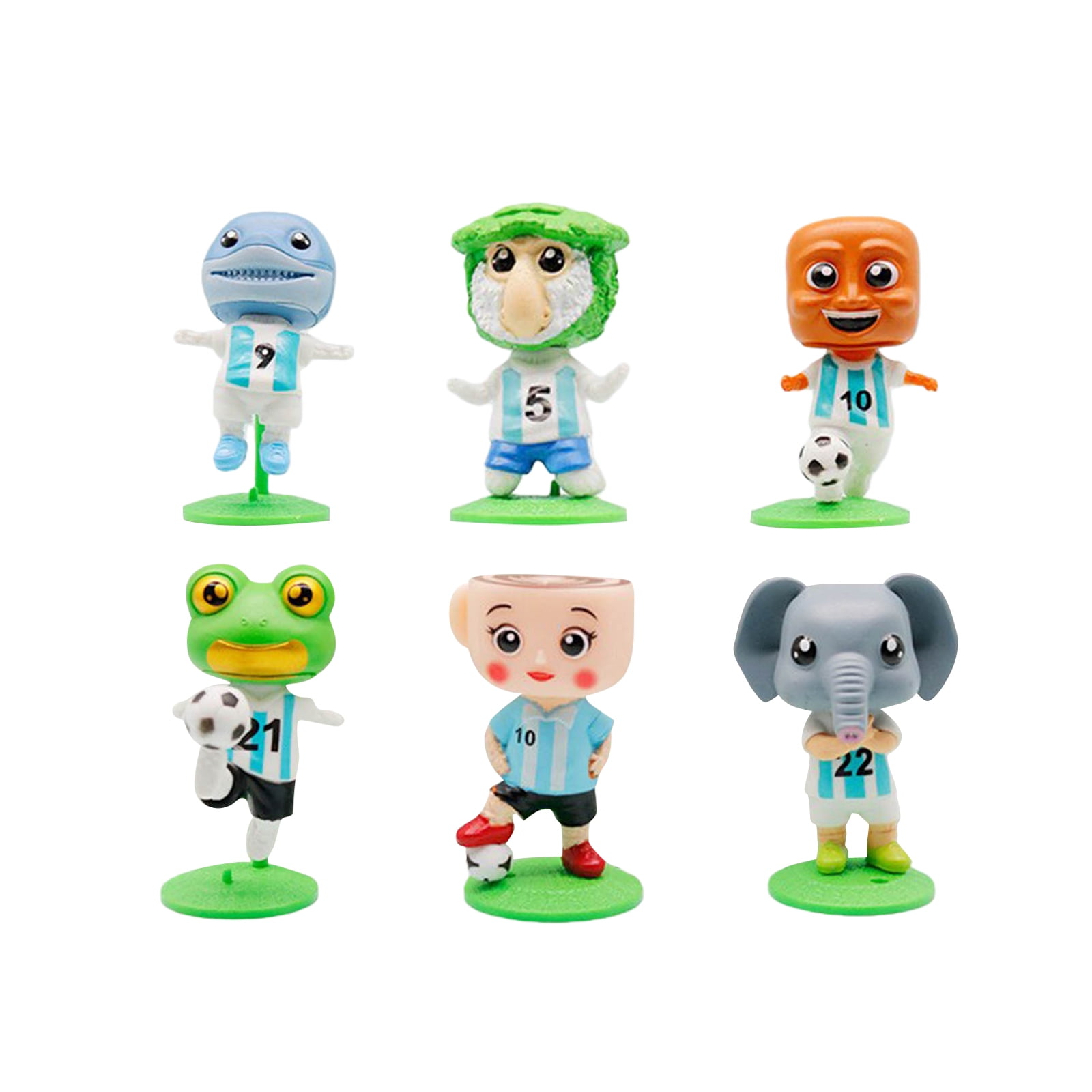 6PC Steal a Brainrot Game Mini Figure 3.15 Inch Game Character ...