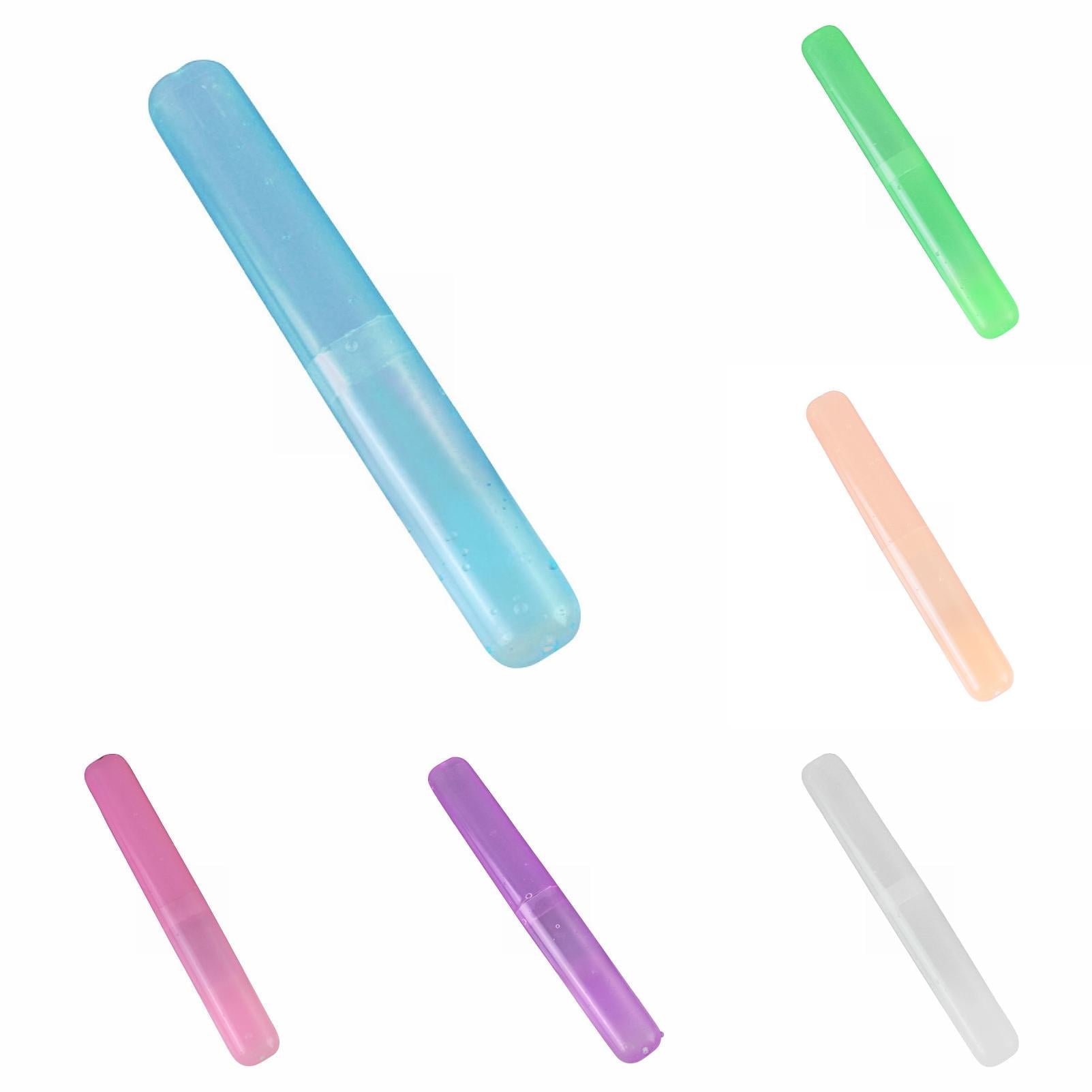 6PC Travel Toothbrush Case Holder, Breathable Portable Toothbrush ...