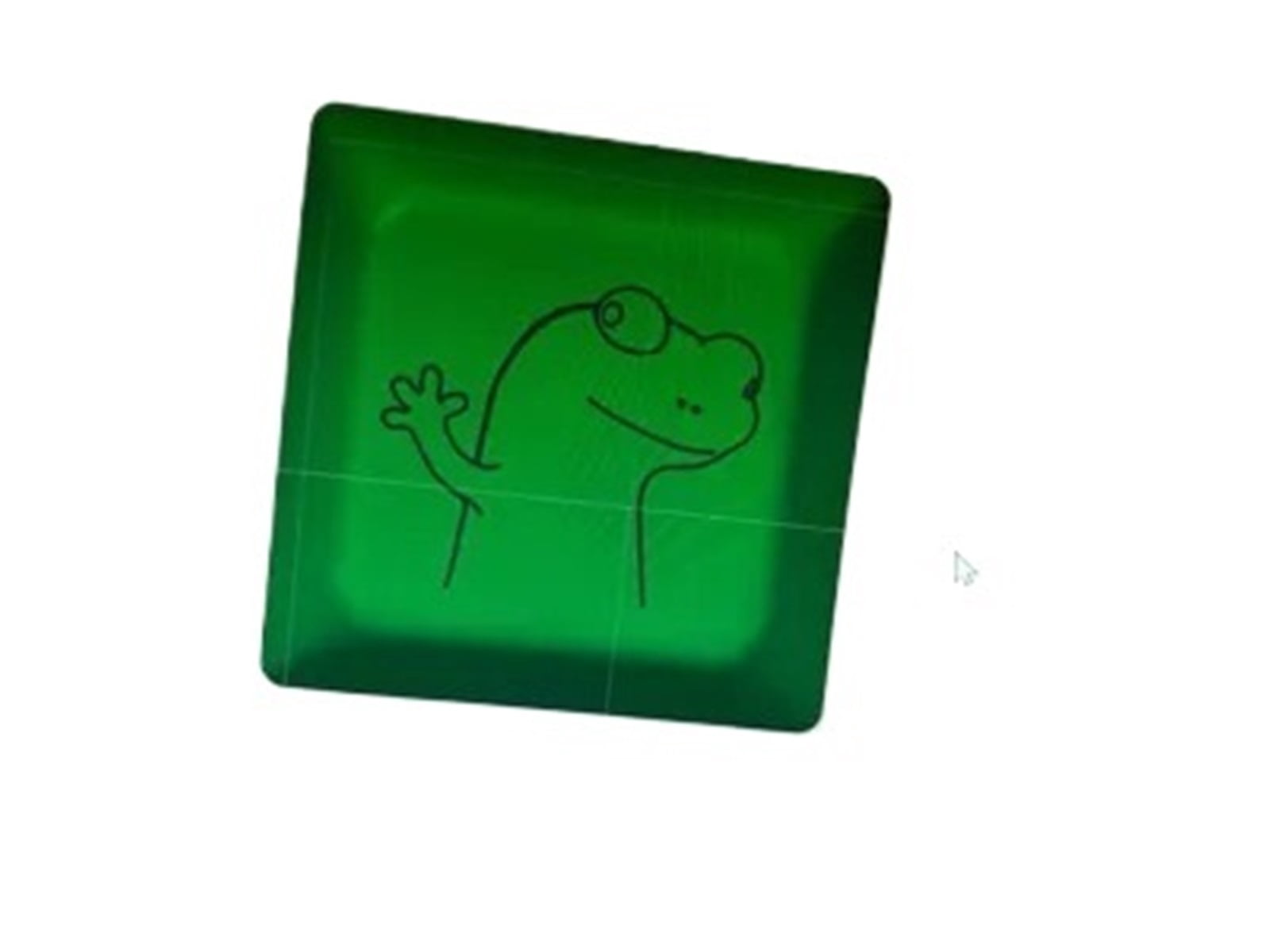 6PC lizard emoticon pack 1U keycap 3D printed ornament - Walmart.com