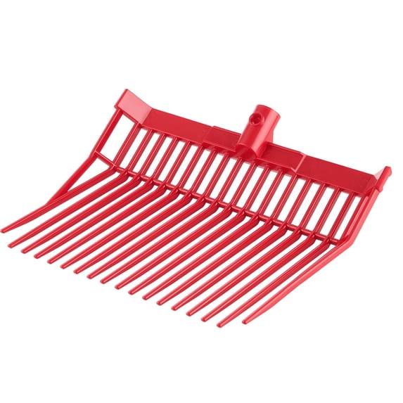 6PCS 18 Angled Tines Horse Manure Fork Replacement Head Durable Plastic ...
