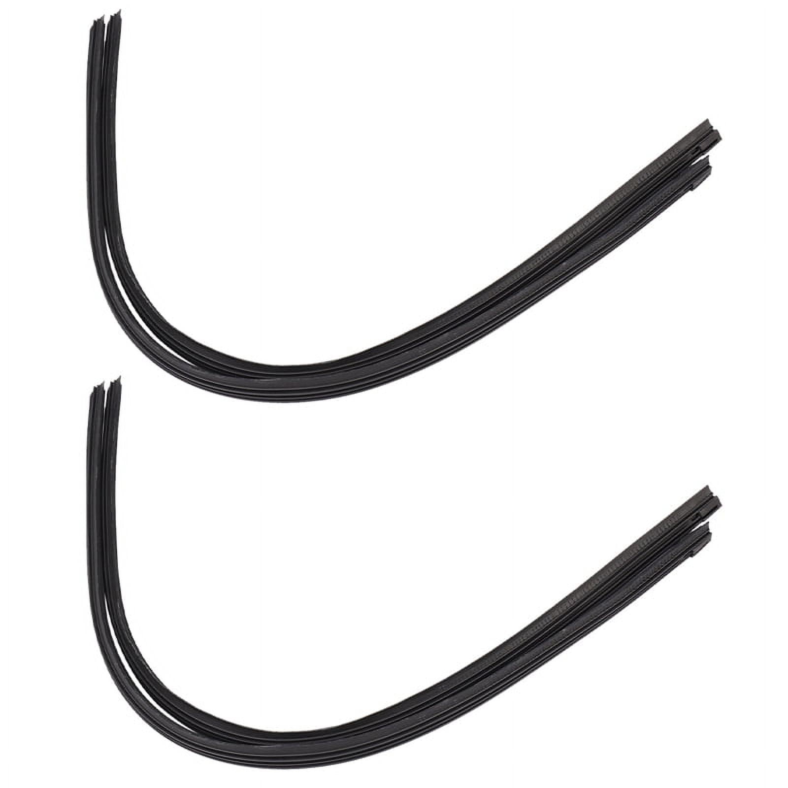 6PCS 18 Inch 6mm Frame Windshield Wiper Blade Refill Car Bus Silicone ...