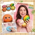 6PCS 2026 Dumpling Squishy Toys, Rainbow Mystery Squishy Bun, Soft ...