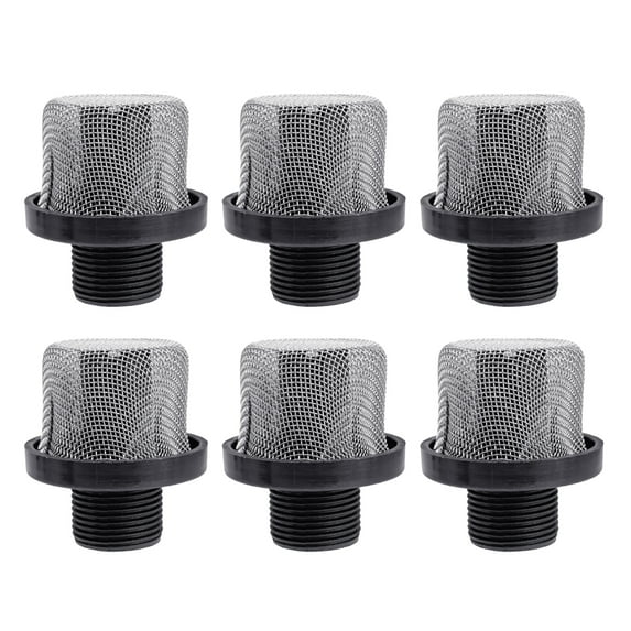 6PCS 3/4Inch Airless Sprayer Inlet Suction Strainers Filters for LTS17 ...