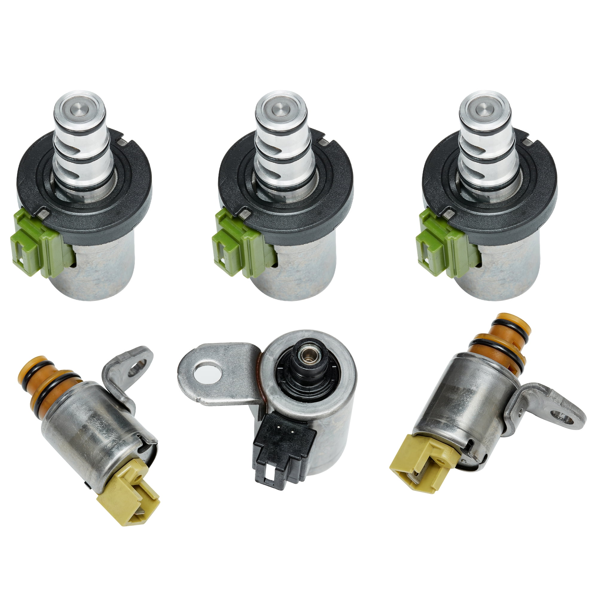 6PCS 4F27E TRANSMISSION SOLENOID EPC PWM KIT For All Ford Mazda 2 3 5 6 ...