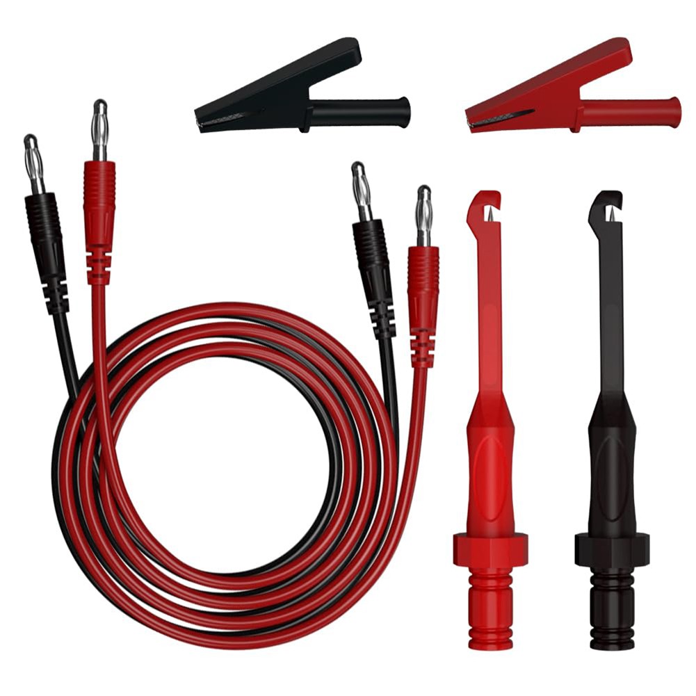 6PCS 4MM Digital Electrical Test Probe Banana Test Leads Kit for ...