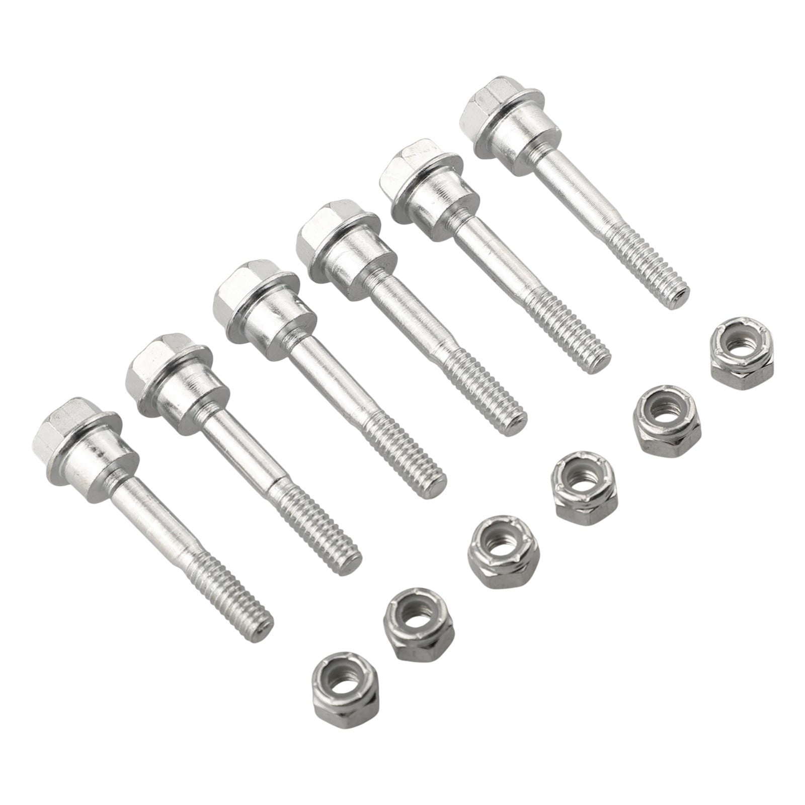 6PCS 580790401 588077502 Snow Removal Machine Shear Bolt Nut Kit 6 ...