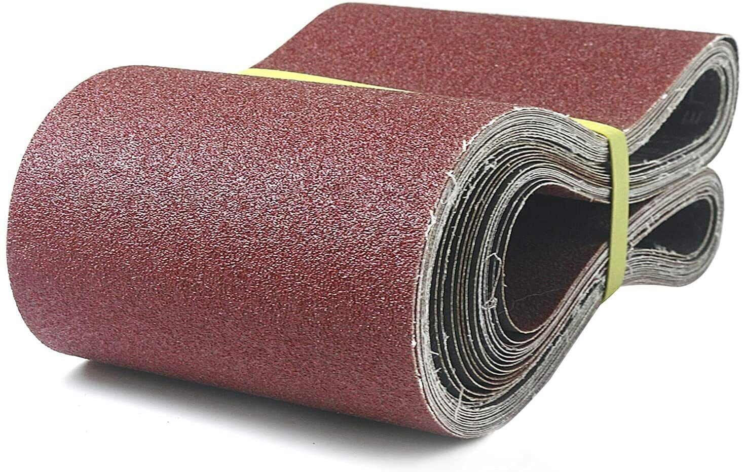 6PCS 6x48 in Sanding Belts 60 80 120 150 240 400 Grit Belt Sander ...
