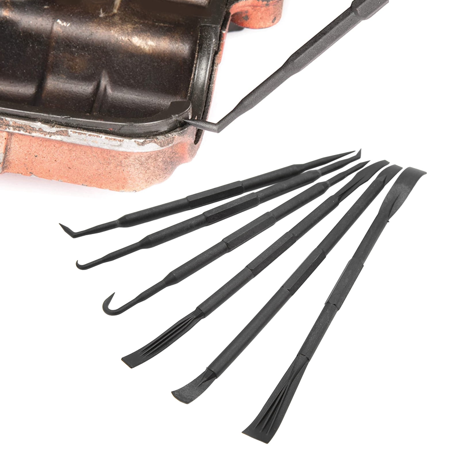 6PCS ABS Pry Bar Hook Kit - Dual - End Design for Hard - to - Reach ...