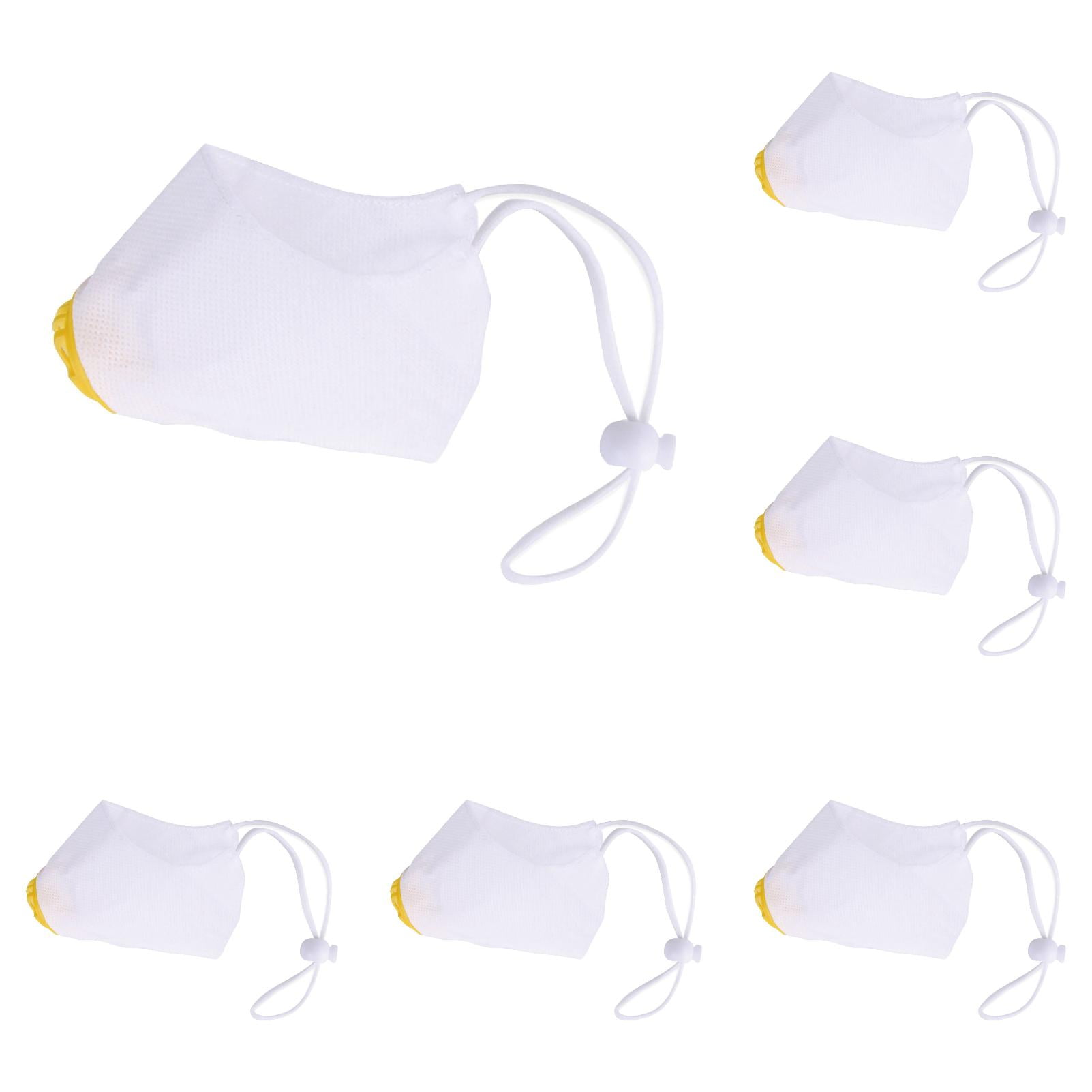 6PCS Adjustable Dog Gas Mask - Reusable Breathable Air Filter Muzzle ...