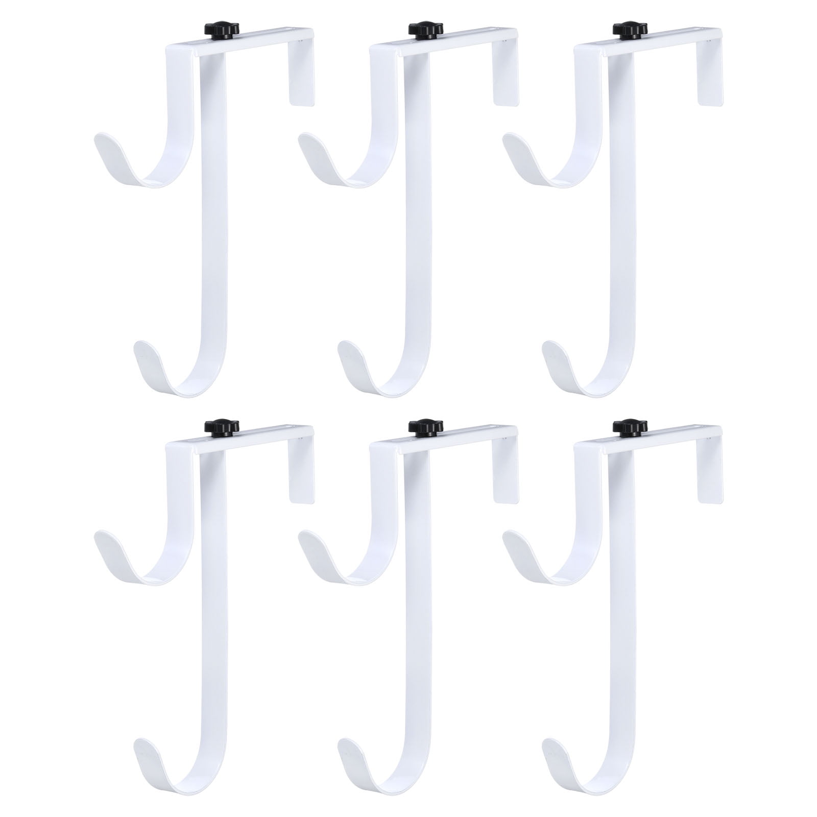 6PCS Adjustable Pool Pole Hanger, Double Pool Hooks for Hanging Pool ...