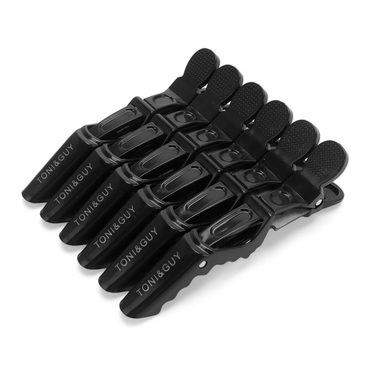 6PCS Alligator Hair Clip Hairdressing Clamps Plastic Hair Claw ...