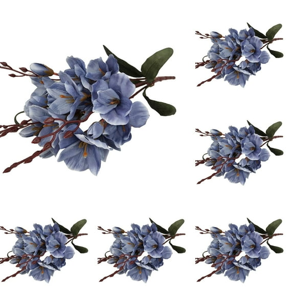 6PCS Artificial Magnolia Flowers for Wedding Decor,Fall Home Decoration ...