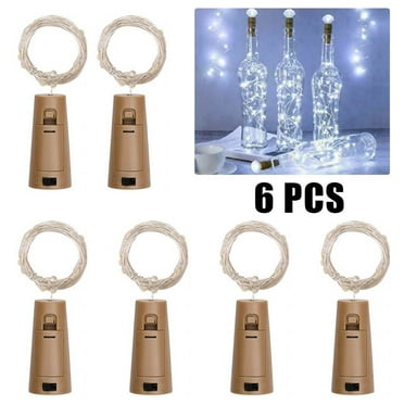 Bottle Lights Cork Lights for Wine Bottles Copper Wire Fairy Lights ...