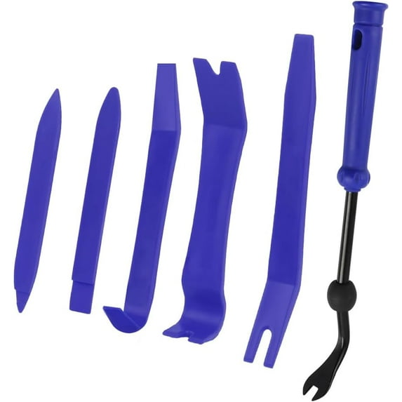6PCS Car Trim Removal Tool Kit,No Scratch Plastic Pry Tool Kit Auto of ...