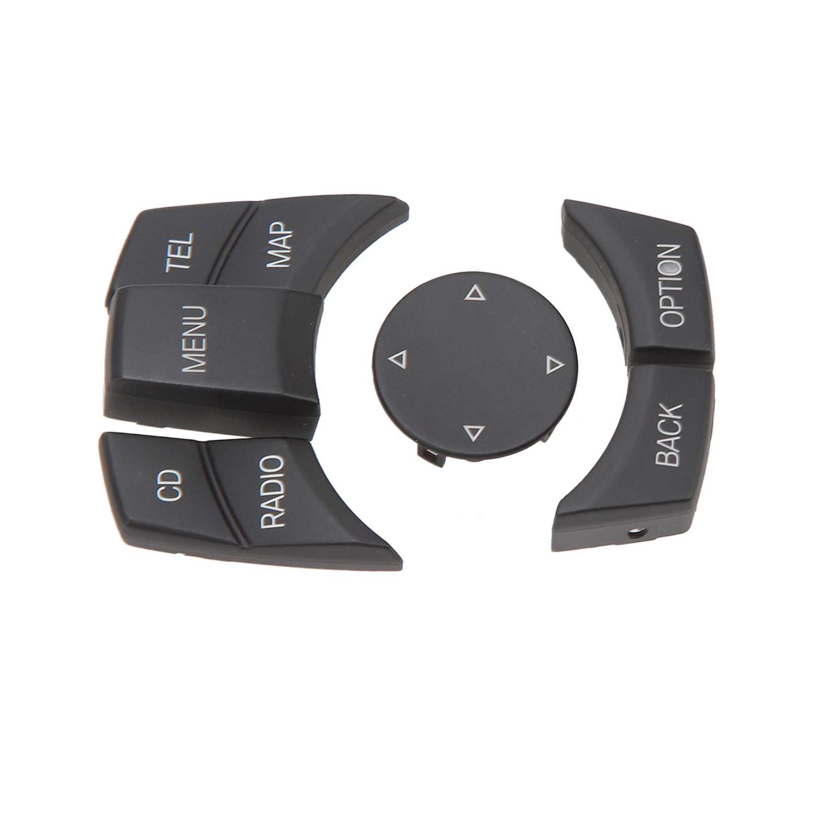6PCS Central Multimedia Buttons Exquisite Surface Smooth Touch Control ...