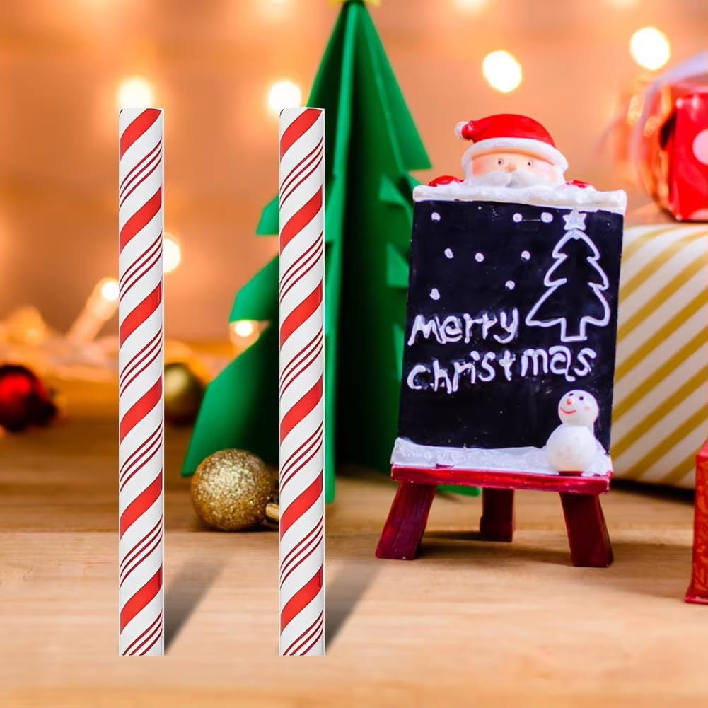 6PCS Christmas Classic Red Peppermint Covers - 7.5" Decorative Covers ...