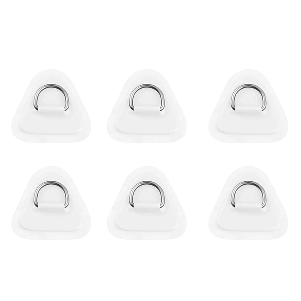 6PCS D-Ring Patch for Inflatable Boat Kayak Dinghy , D-Ring PVC Patch ...