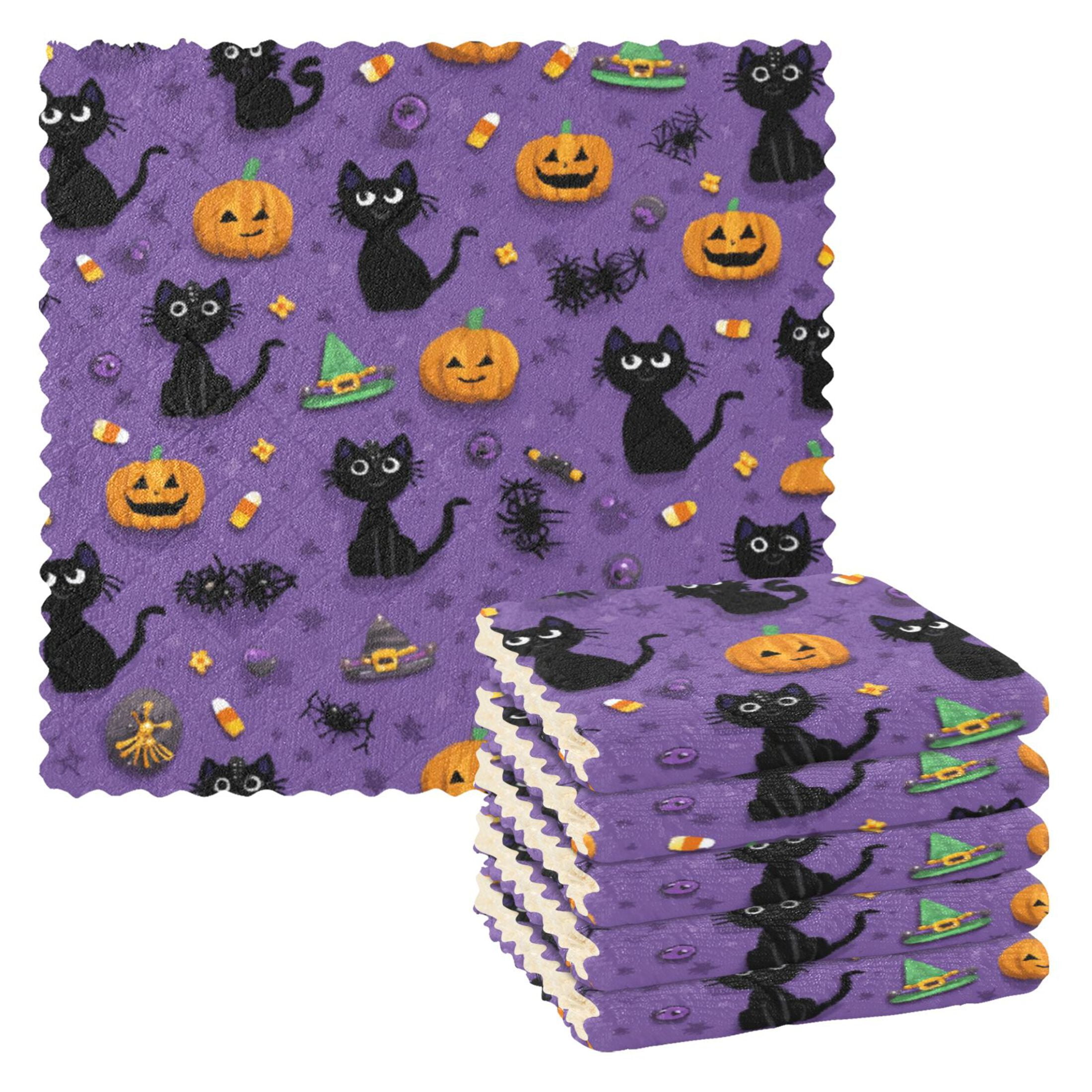 6PCS Dish Towels and Dish Cloths Reuseable Dishcloths Sets for Washing Dishes, Cooking, Baking ...