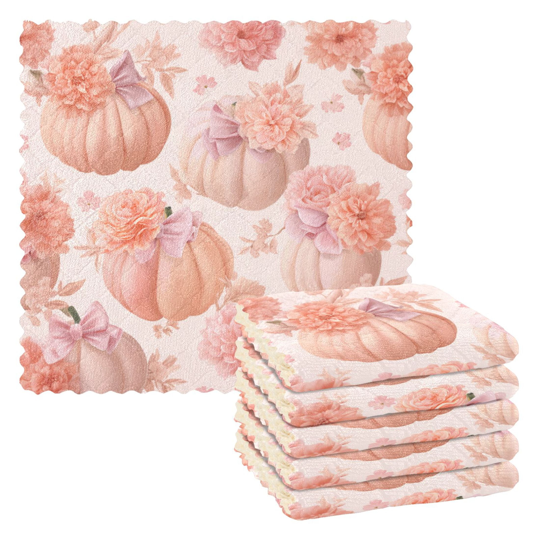 6PCS Dish Towels and Dish Cloths Reuseable Dishcloths Sets for Washing Dishes, Cooking, Baking ...