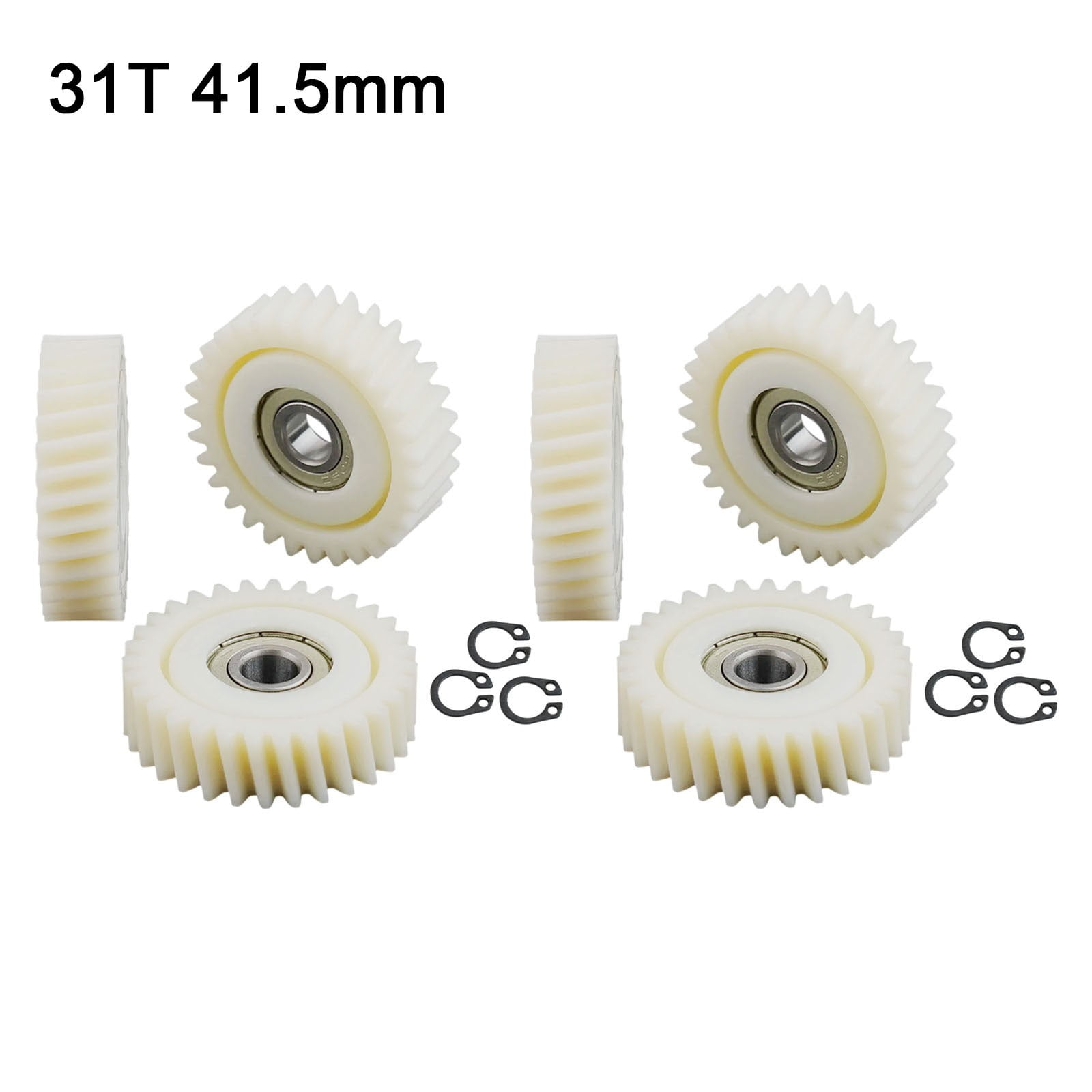 6PCS E-Bike 31T/35T/36T Nylon Gear Hub Motor Planetary Gear 608 Bearing ...