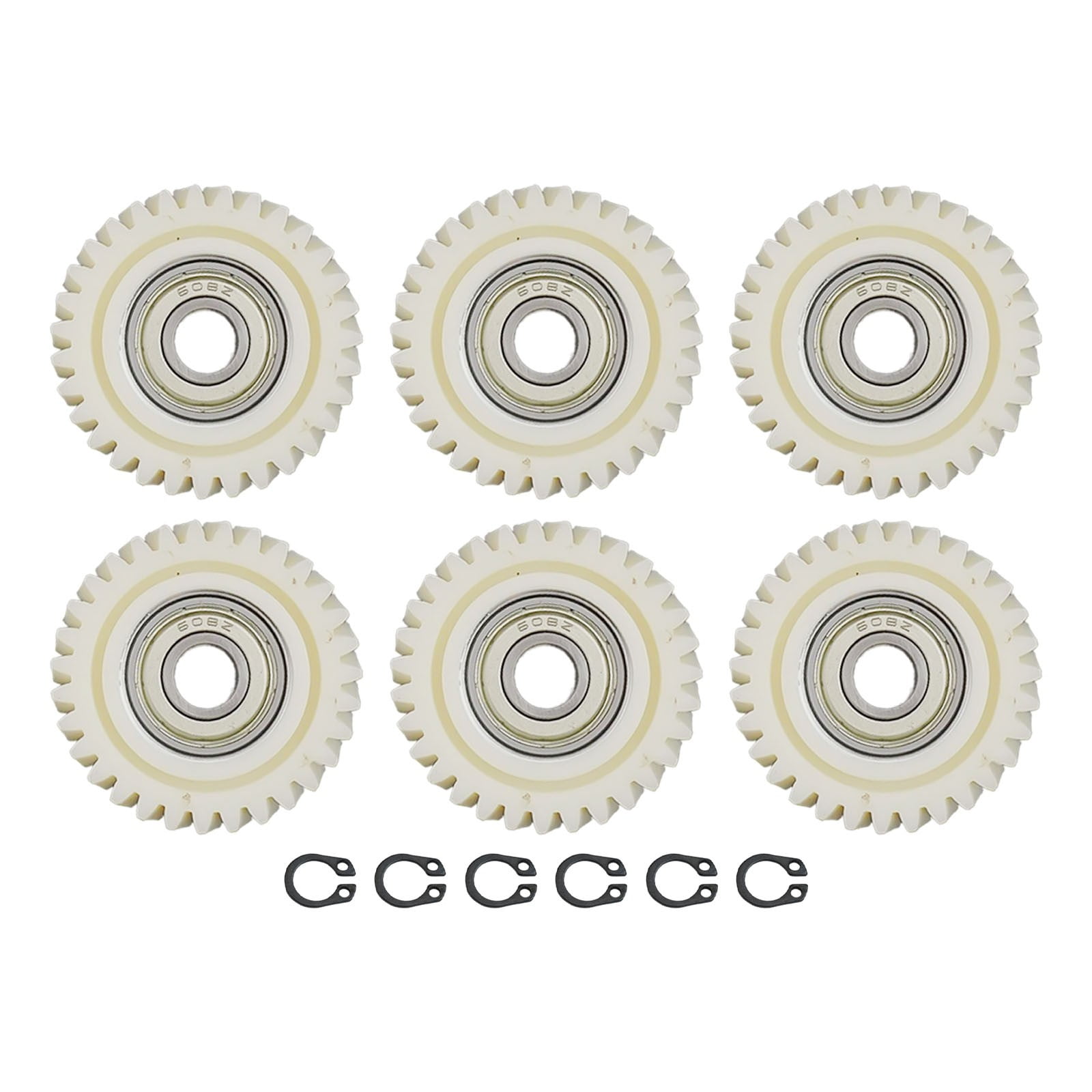 6PCS E-Bike Motor Gear Clutch Kit 31T 35T 36T Nylon Helical Gear Hub ...