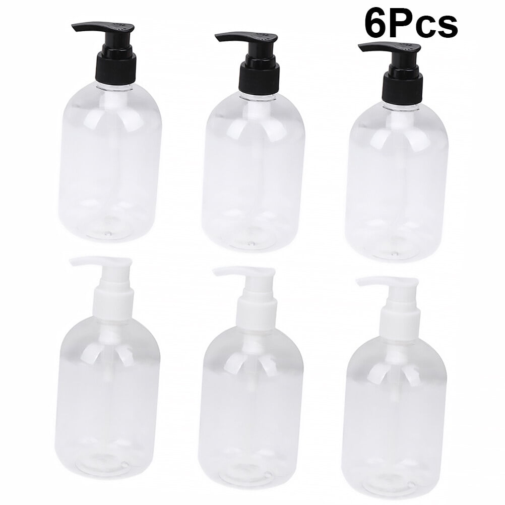 Pixnor Reusable Plastic Lotion Containers, Refillable 350ml, Portable ...