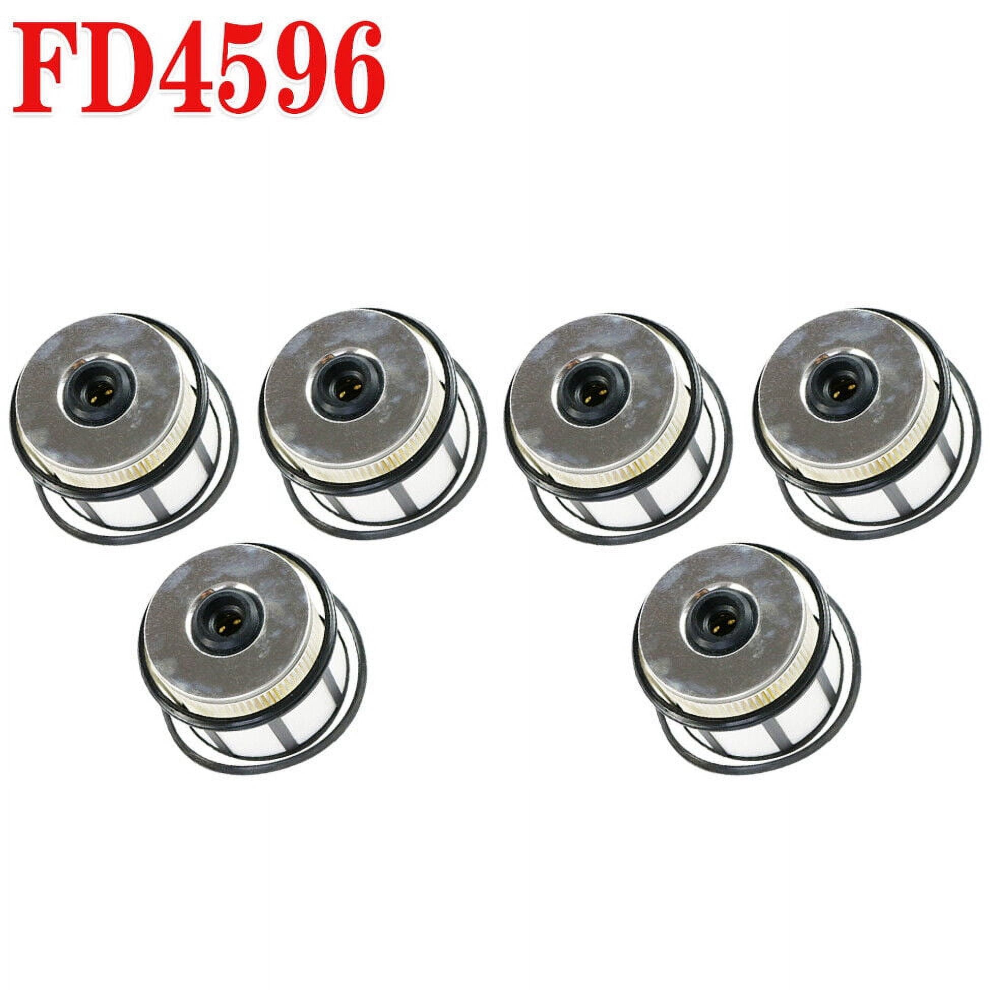 6PCS FD-4596 Fuel Filter Fit 1999-2007 7.3L PowerStroke Diesel ...
