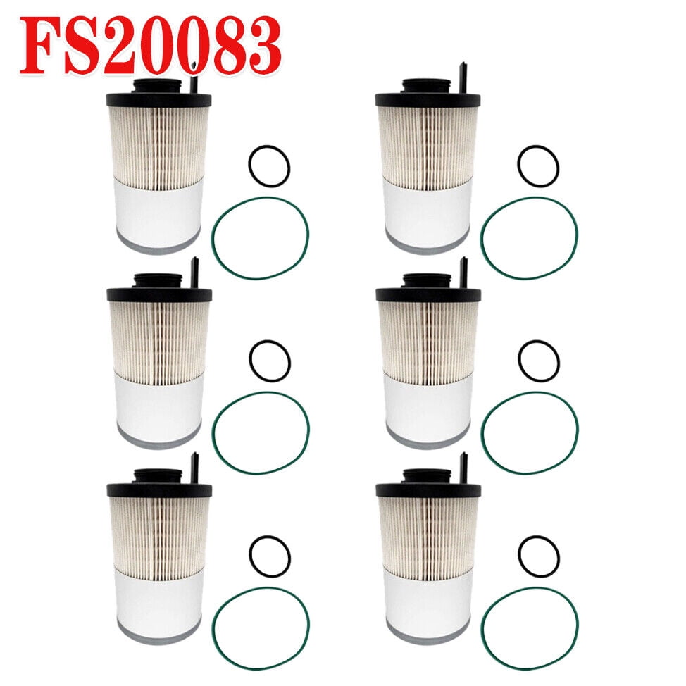 6PCS FS20083 A0000905051 Fuel water Separator Filter Fit Freightliner ...