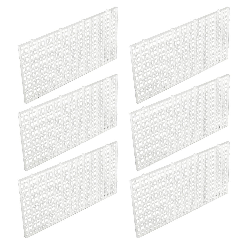 6PCS FishTank Divider Filter Bottom Isolation Tray Aquariums Divider ...