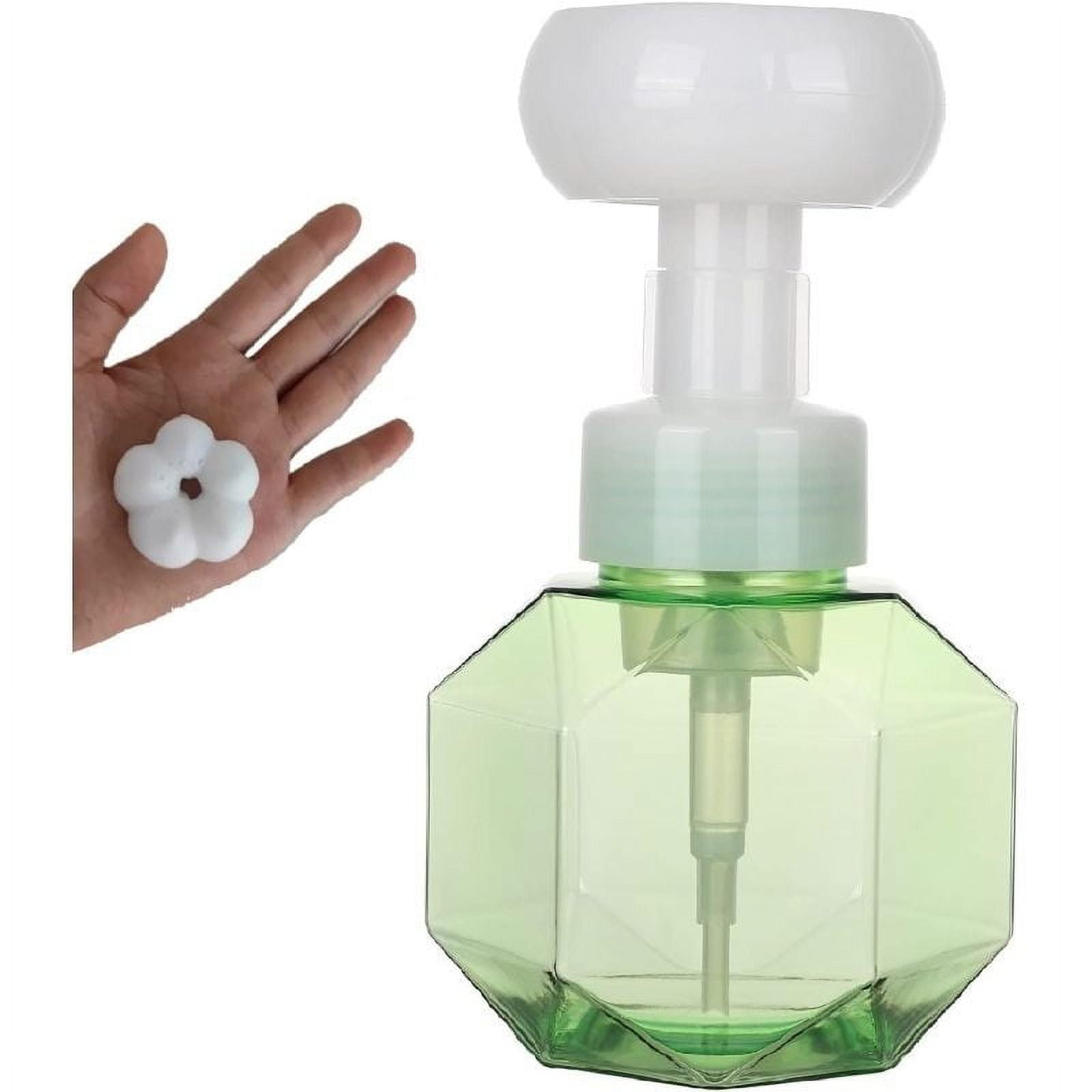 6PCS Foaming Soap Dispenser,10oz Flower Foaming Bottle Empty Foam ...
