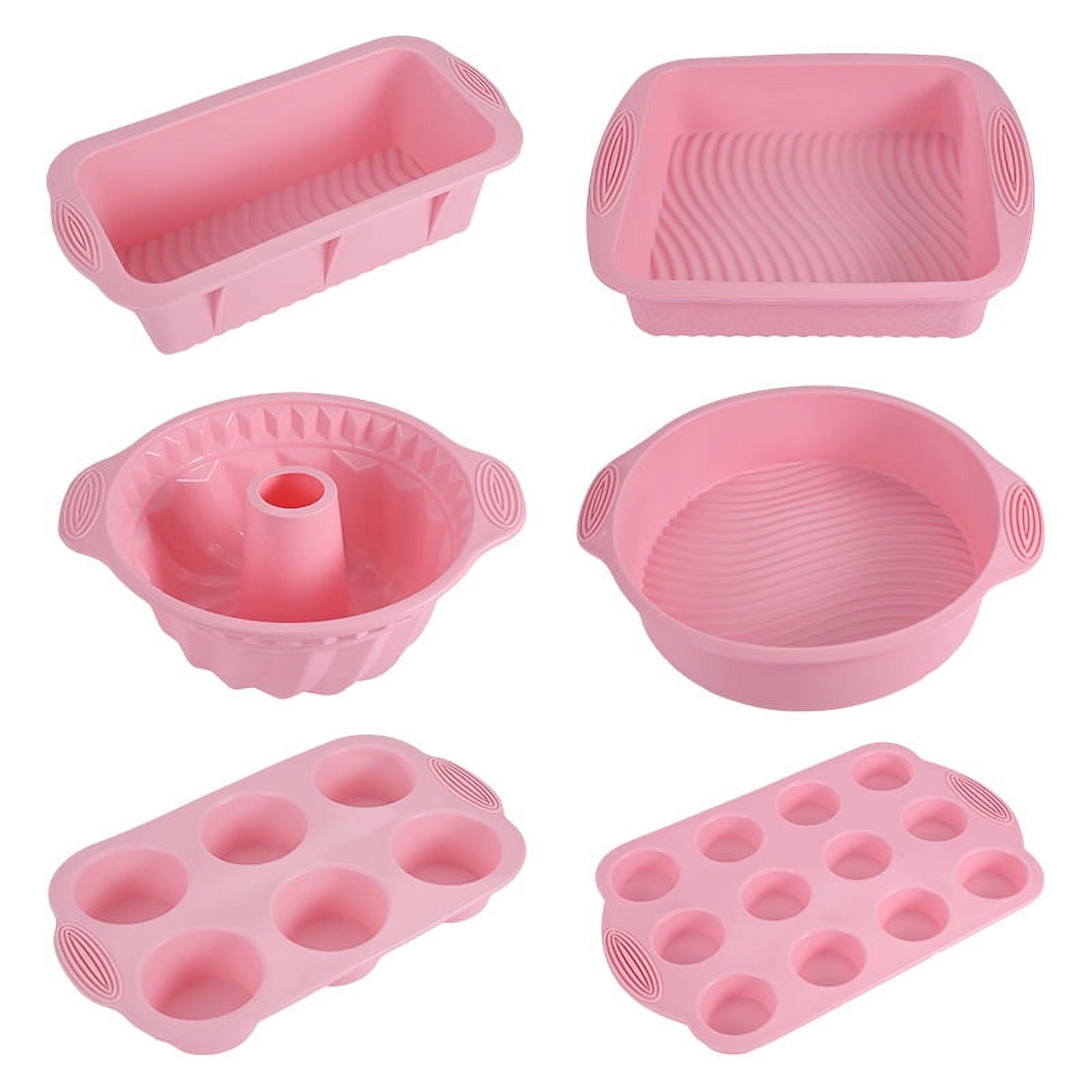 6PCS Food Grade Silicone Baking Tool Set, High-temperature Resistant ...