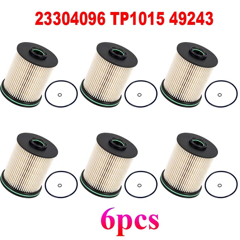 6PCS Fuel Filter 23304096 fit for Chevrolet Cruze Silverado GMC Sierra ...