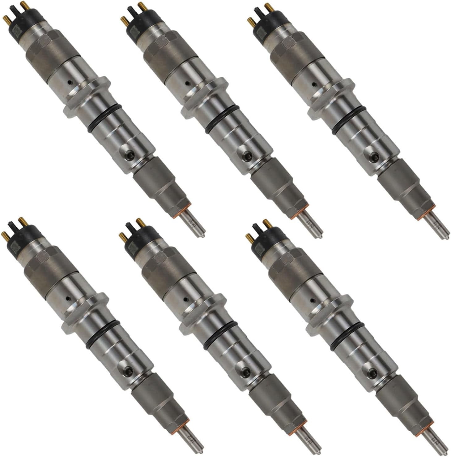 6PCS Fuel Injector 6745-12-3100 6745-12-3101 6745-12-3102 For Komatsu ...