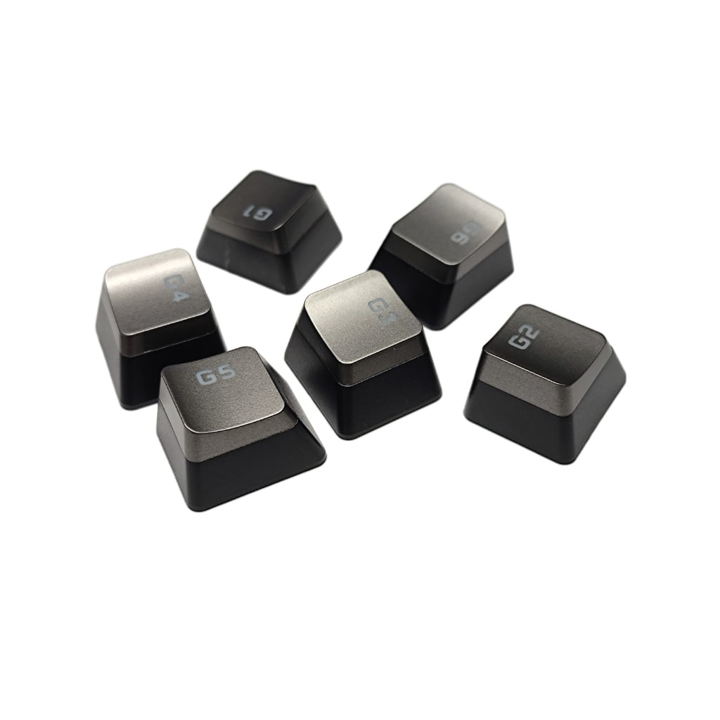 6PCS G1G2G3G4G5G6 Macro Keycap ABS Backlit Macro Key Caps for ...